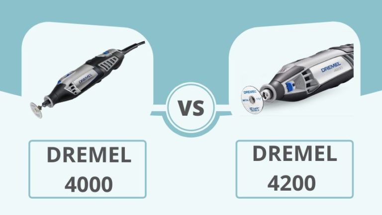 Dremel 4000 vs 4200 Rotary Tools - Which is The Best?